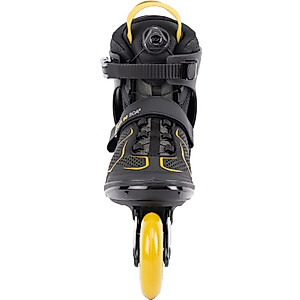 K2 F.I.T. 90 Boa Gray Mens Inline Skates - Gray/Mustard / 10.5