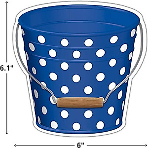 Teacher Created Resources Polka Dots Buckets Paper Accents (5631)
