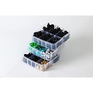 Automotive Clips Retainer Clips Fastener Car Door Panel Fastener Plastic Clips for Cars 500Pcs Sets