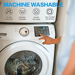 KELTARO Mattress Topper Twin XL Size for Single Bed,Extra Thick Cooling Viscose Made from Bamboo Mattress Pad Cover Plush Soft Noiseless Down Alternative Fill,with 8-21" Deep Pocket