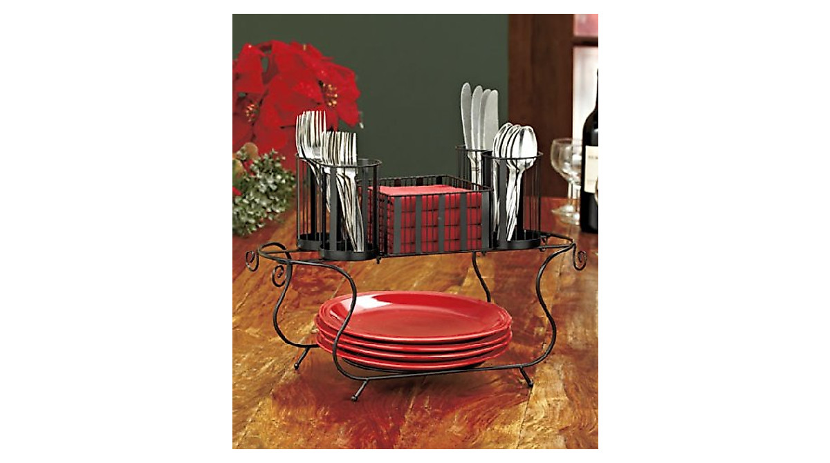 Buffet Caddy - Organize Your Dinnerware with Ease