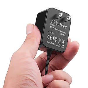 WUKUR Charger for Homitt Electric Spin Scrubber, AC Adapter for Homitt Scrubber HM115C, HM115CW, HM115CD,HM115CG HM204C and More, Replacement Homitt Charger 2 Prong Adapter