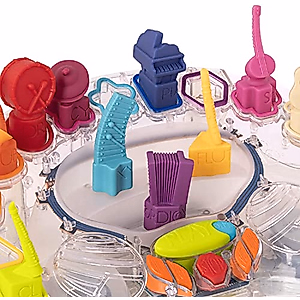 B. toys by Battat B. Symphony Musical Toy Orchestra for Kids – 13 Musical Instruments for Classical Music for Babies and Toddlers – Interactive Kids Music Toys with Lights and 15 Songs , White