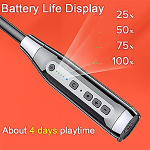 CATHERMENGO 100 Hours - TF Card Support Wireless Bluetooth Headphones, Neckband Headset with Built-in Noise Cancelling Microphone, Hi-Fi Stereo Gaming Running Earbuds, Black (A12)