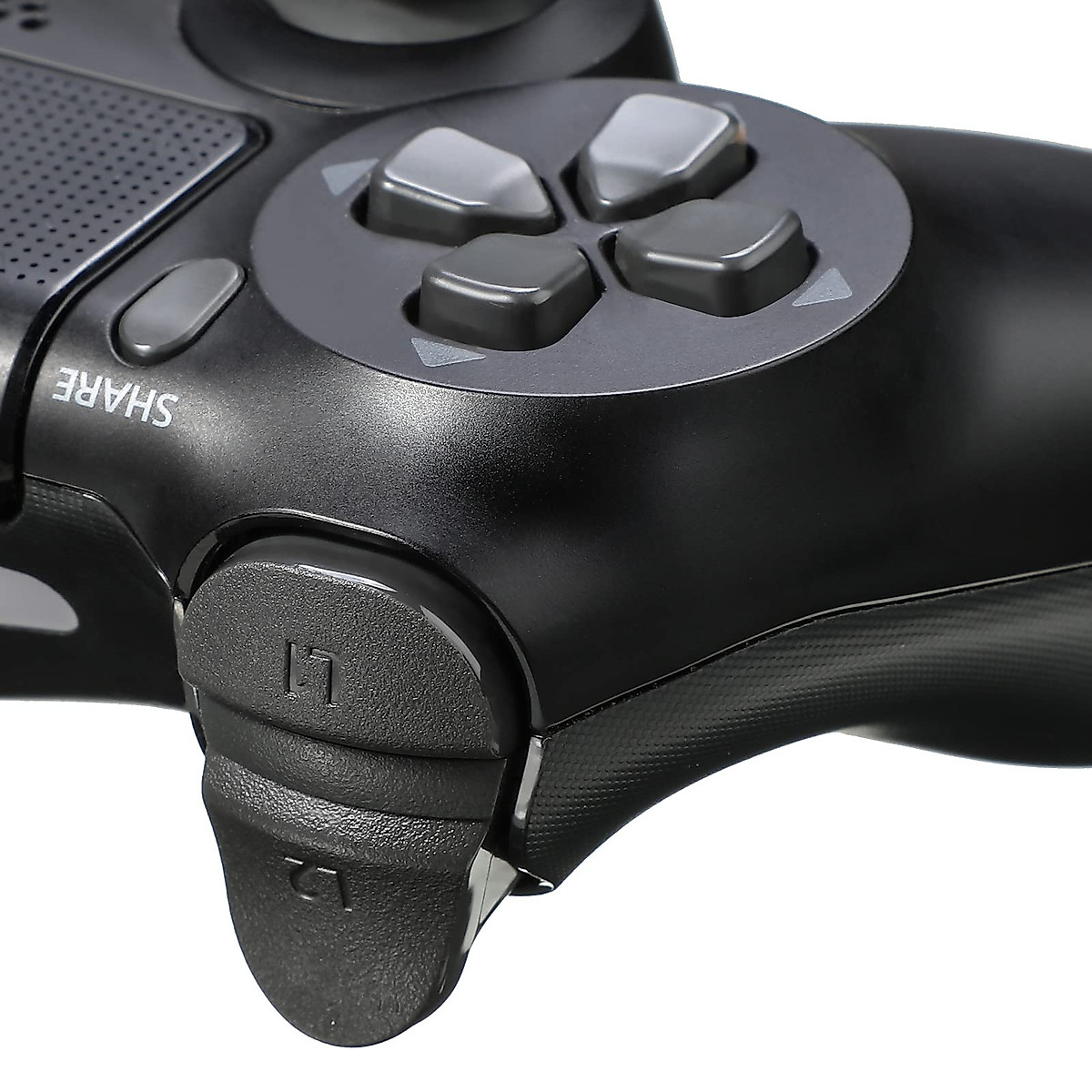 Controller Thumbsticks Replacement Pads Compatible with PS4 Includes L1 R1 L2 R2 Triggers Springs and Conductive Rubber Pad Button Repair Replacement Parts