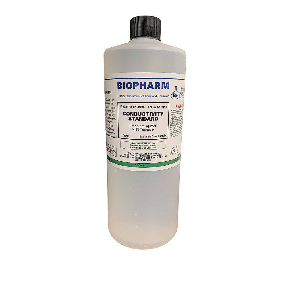 Conductivity Calibration Standard, 7000 μMho | 1 Quart (950 mL)