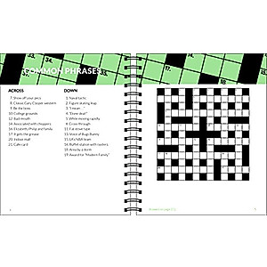 Brain Games - Crosswords Large Print (Green)