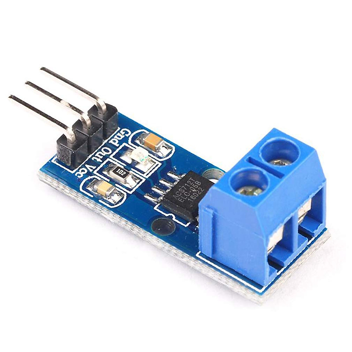 HiLetgo 2pcs ACS712 30A Current Sensor Module 30A Range ACS712 Module