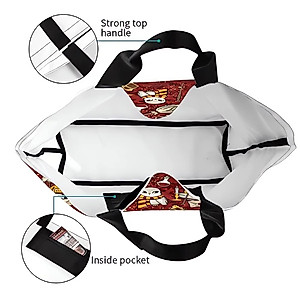 Magic house Tote Bag For Women Shopping Beach Travel Work Large Canvas Reusable Portable Grocery Bag