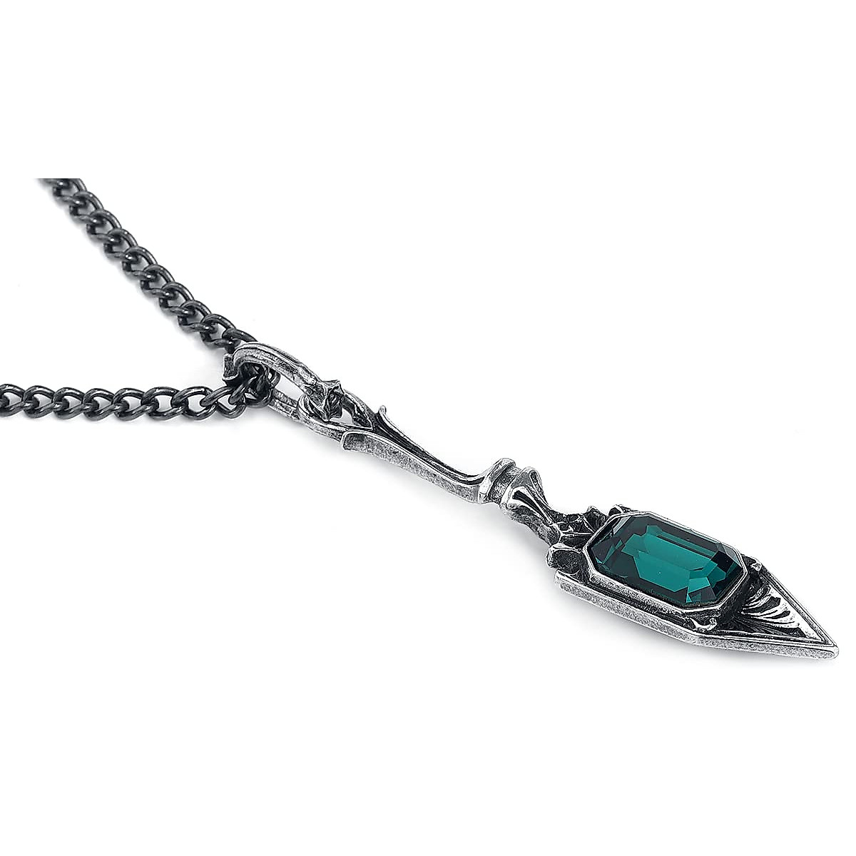 Alchemy Gothic Sucre Vert Absinthe Spoon Pendant w/Necklace [Jewelry] Alchem.