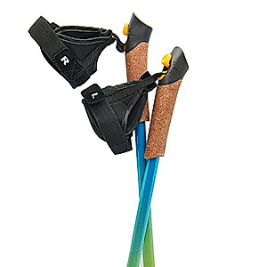 Columbus ND2 Nordic Poles(par) Poles - Green and Blue, One Size