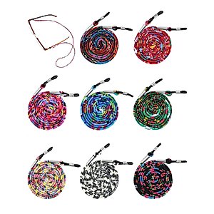 Frienda 8 Pieces Eyeglass Holder Strap Eyeglass Chain Eyeglass Cord Lanyard for Women Men (Adorable Color)