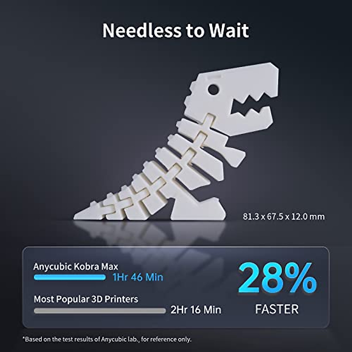 (Matte White Filament Bundle) Anycubic Kobra Max 3D Printer Auto Leveling and ANYCUBIC PLA 3D Printer Filament