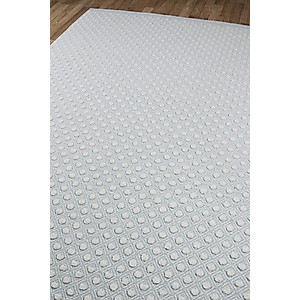 Erin Gates by Momeni Langdon Windsor Pink Hand Woven Wool Area Rug 8'6" X 11'6" (LANGDLGD-2PNK86B6)