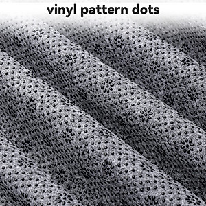 Pllieay 72x40 Inch Non Slip Final Backing Cloth, Vinyl Primary Tufting Cloth Backing Fabric, Non Slip Pad with Plum Blossom Pattern for Carpets Rug Tufting Gun Cushion Punch Needle