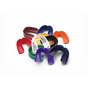 Shield Sports - Adult Single Density Mouth Guard - 2 Pack - Made in The USA