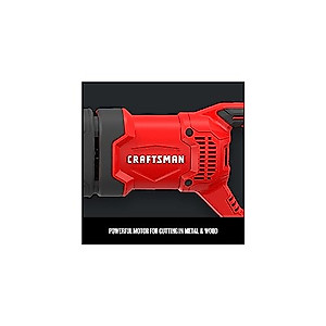 CRAFTSMAN Reciprocating Saw, 7.5 Amp, 3,200 RPM, Corded (CMES300)