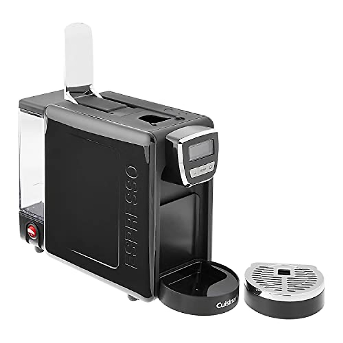 Cuisinart EM-15 Defined Espresso Machine, 13.5"(L) x 5.75"(W) x 9.5"(H), Black