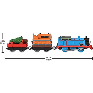 Thomas & Friends Thomas & Terence, Battery-Powered Motorized Toy Train for Preschool Kids Ages 3 Years and up