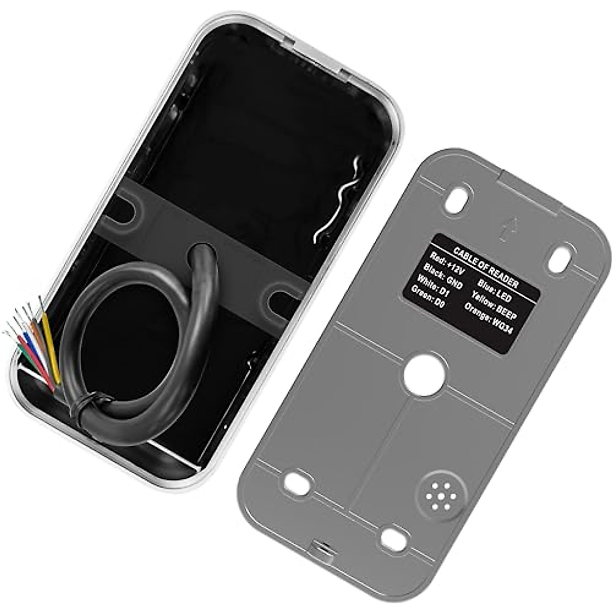 UHPPOTE Metal Structure Card Reader 125KHz Wiegand 26/34 bit Output for Door Access Control System
