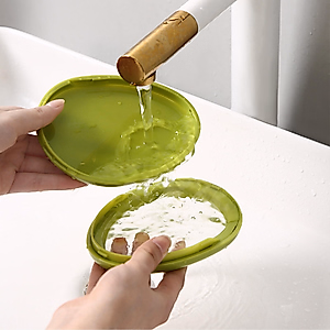 Silicone fruit storage box,Fruit and vegetable antioxidant storage box,Refrigerator silicone fruit and vegetable storage container set (4 pieces)