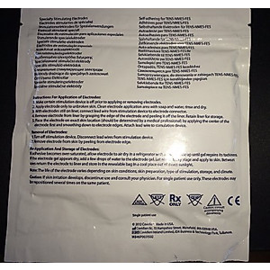 UniPatch 7020 UNI-TAB ELECTRODE SQUARE TAB 1.25" X 1.5" PAckage Contains 48 pcs