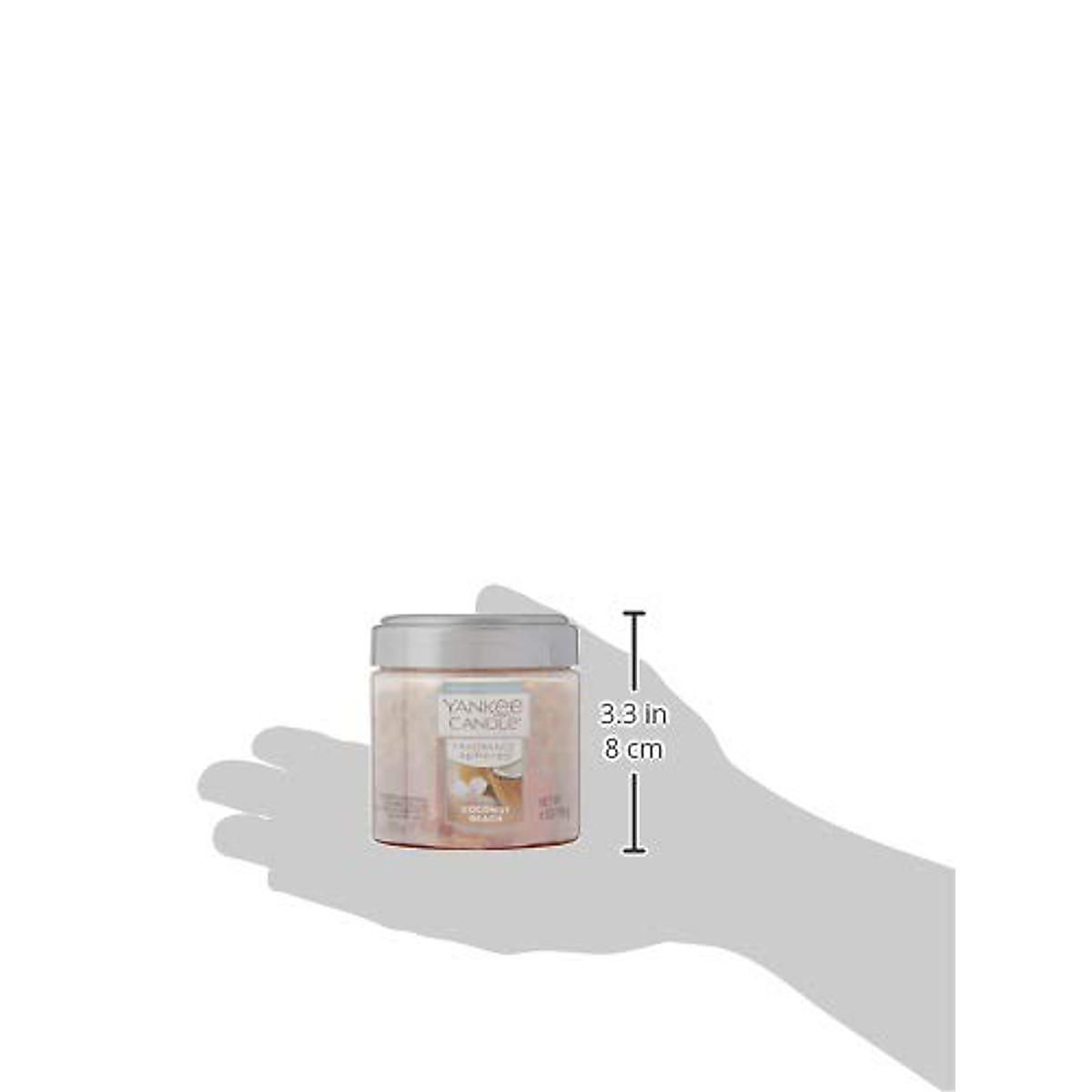 Yankee Candle Fragrance Spheres, Odor Neutralizing Beads for Up to 30 Days, 6 oz (Coconut Beach)