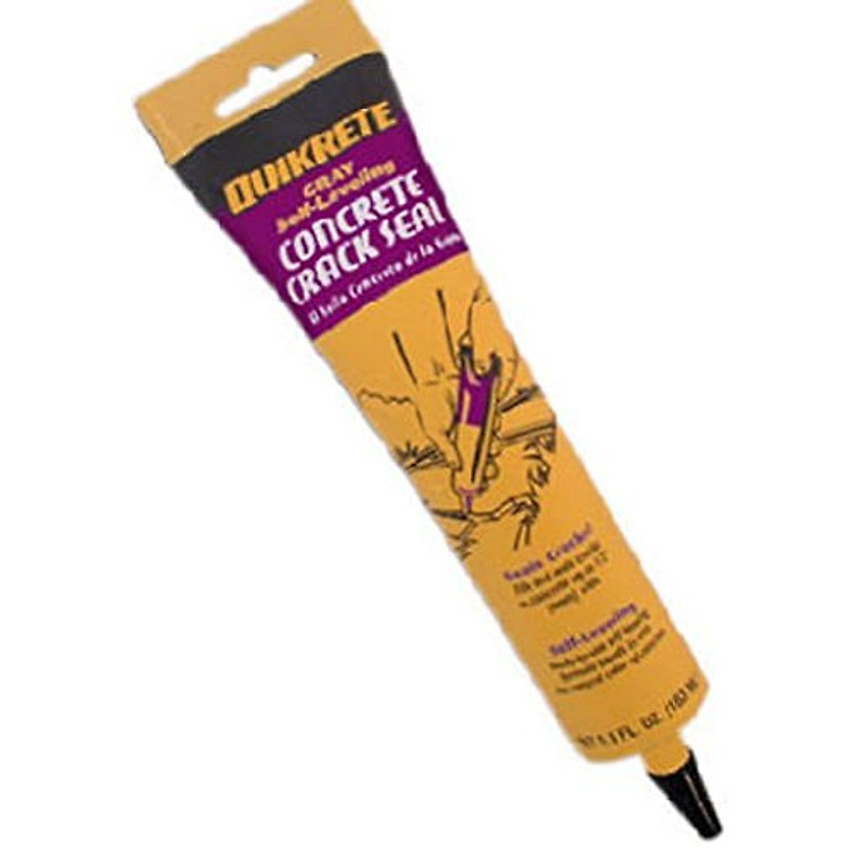 Quikrete 864015 5.5oz Gray Self-Leveling Concrete Crack Sealant