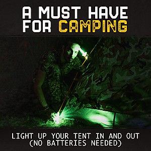 30 Ultra Bright Glow Sticks in Bulk - Multi Use Glowsticks for Parties, Camping, Emergency Light and Survival Kit with 12 Hours Duration (Multi Color)