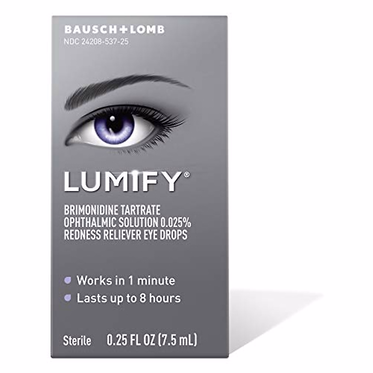 LUMIFY Redness Reliever Eye Drops 0.25 Ounce (7.5mL)