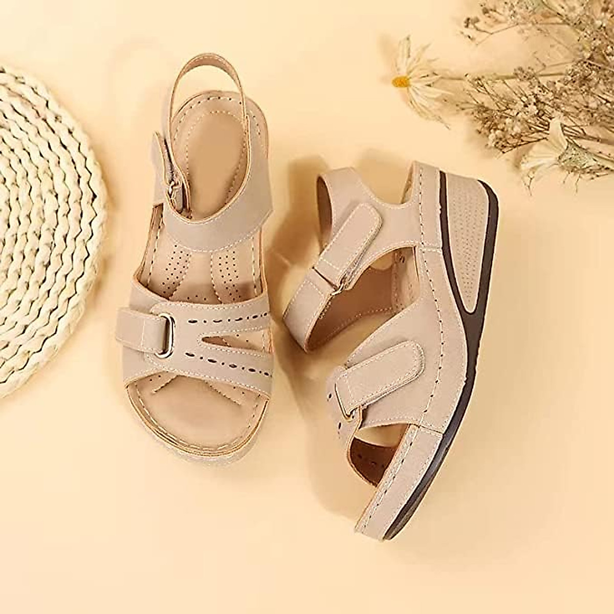 Women's Orthopedic Sandals, Wide Women's Sandals, Women's Comfortable Women's Sandals with Foot Support