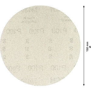 Bosch Professional 5X Expert M480 Sanding Net (for Hardwood, Paint on Wood, Ø 150 mm, Grit 100, Accessories Random Orbital Sander)