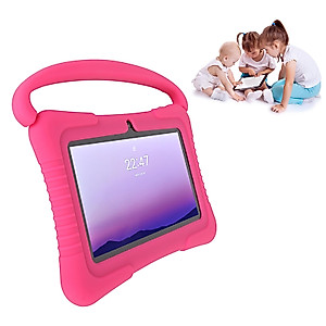 7 inch Toddler Tablet,1GB RAM 16GB ROM, 2500mAh 1024x600 HD Tablet, Bluetooth, WiFi, Dual Camera Parental Control (Pink)