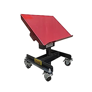 Tilting Work Stand, 330lbs Capacity, Steel, 20 X 16", 20 to 28" Height, 40 Degrees Tilting Work Table/Tilting Stand Pake Handling Tools