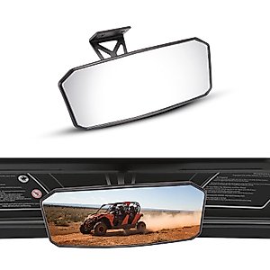 A & UTV PRO Trail Rear View Mirror, Panoramic Convex Center RearView Mirrors for 2017-2024 Can am Maverick Trail Sport, Traxter, 2021-2024 Can-Am Commander Accessories, Replace OEM # 715003638