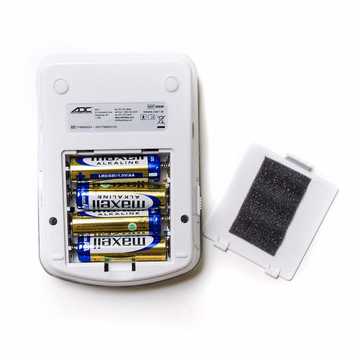 ADC 6012N Advantage Semi-Automatic Digital Blood Pressure Monitor with Storage Case, Adult BP Cuff, Navy