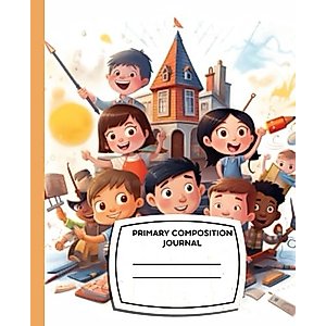Trenae Chuntol:Primary Composition Notebook: Blank Handwriting Paper To Practice Your ABC’s & More: Kindergarten & 1st Grade Writing Paper | 100+ Wide Ruled Blank Writing Paper + Blank Space