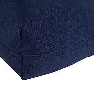 Greendale Home Fashions 72 x 22-inch Outdoor Chaise Lounge Cushion, 1 Count (Pack of 1), Midnight