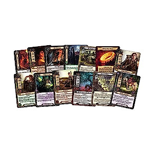 The Lord of the Rings The Card Game The Fellowship of the Ring SAGA EXPANSION - Cooperative Adventure Game, Strategy Game, Ages 14+, 1-4 Players, 30-120 Min Playtime, Made by Fantasy Flight Games