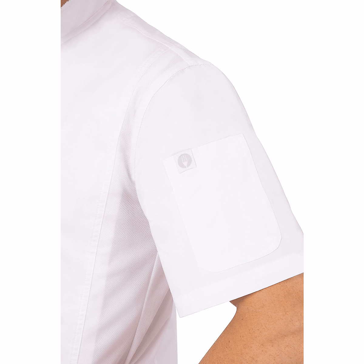 Chef Works Men's Rochester Chef Coat, White, Medium