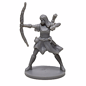 DRUNK'N DRAGON DND Enemies Minis 25 Fantasy Miniatures for Tabletop/Dungeons and Dragons Roleplaying Games - Bulk Minis Unpainted- Monsters Figures Starter Set - Compatible DND