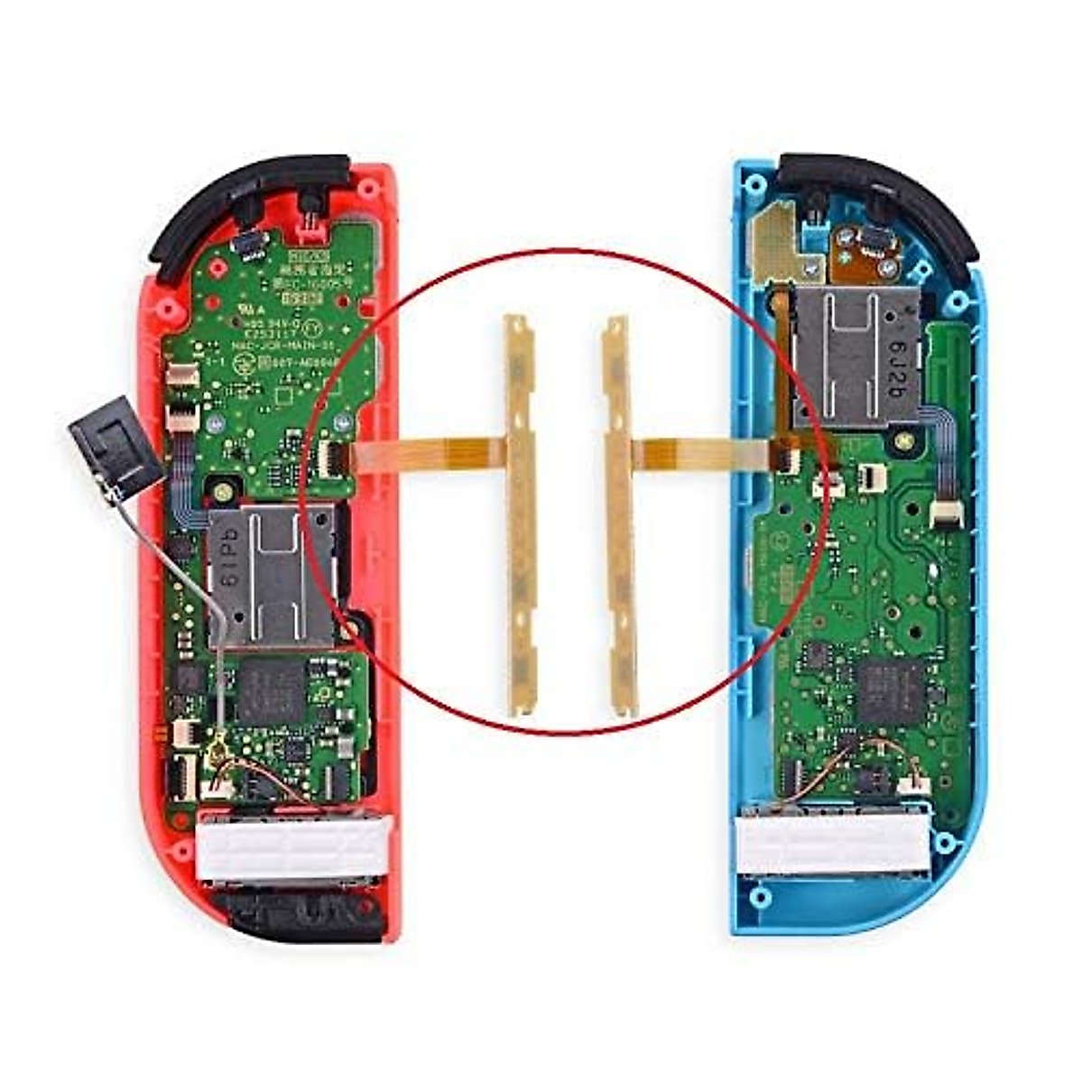 SR SL Right Left Button Key Flex Cable for Nintendo Switch NS Joy CON Repair Part (SR +SL Flex Cable)