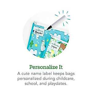 green sprouts Reusable Insulated Sandwich Bags (2 Pack) | Holds Food, Utensils, Wipes & More | Keeps Food Fresh | Food-Safe, Waterproof, Easy-Clean Material