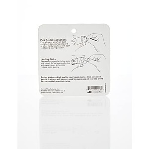 Jim Dunlop 0 String pickholder, Right, Black, 1 Pack (35005002001)