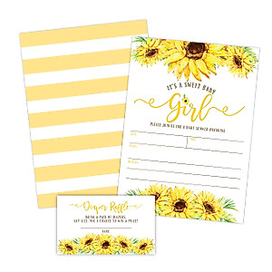 Your Main Event Prints Sunflower Baby Shower Bundle