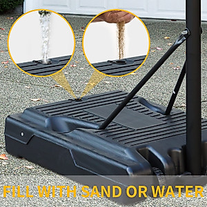 Rakon Portable Basketball Hoop & Goal Basketball System Stand Height Adjustable 6.2ft -8.5ft with 35.4in Backboard & Wheels for Youth Teenagers Outdoor Indoor Basketball Goal Game Play