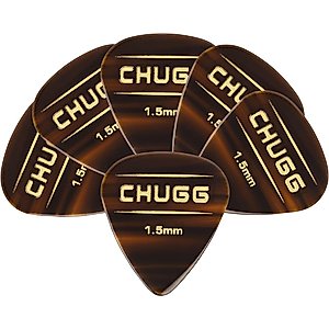 Fender CHUGG Guitar Picks 351 Shape, 6-Pack