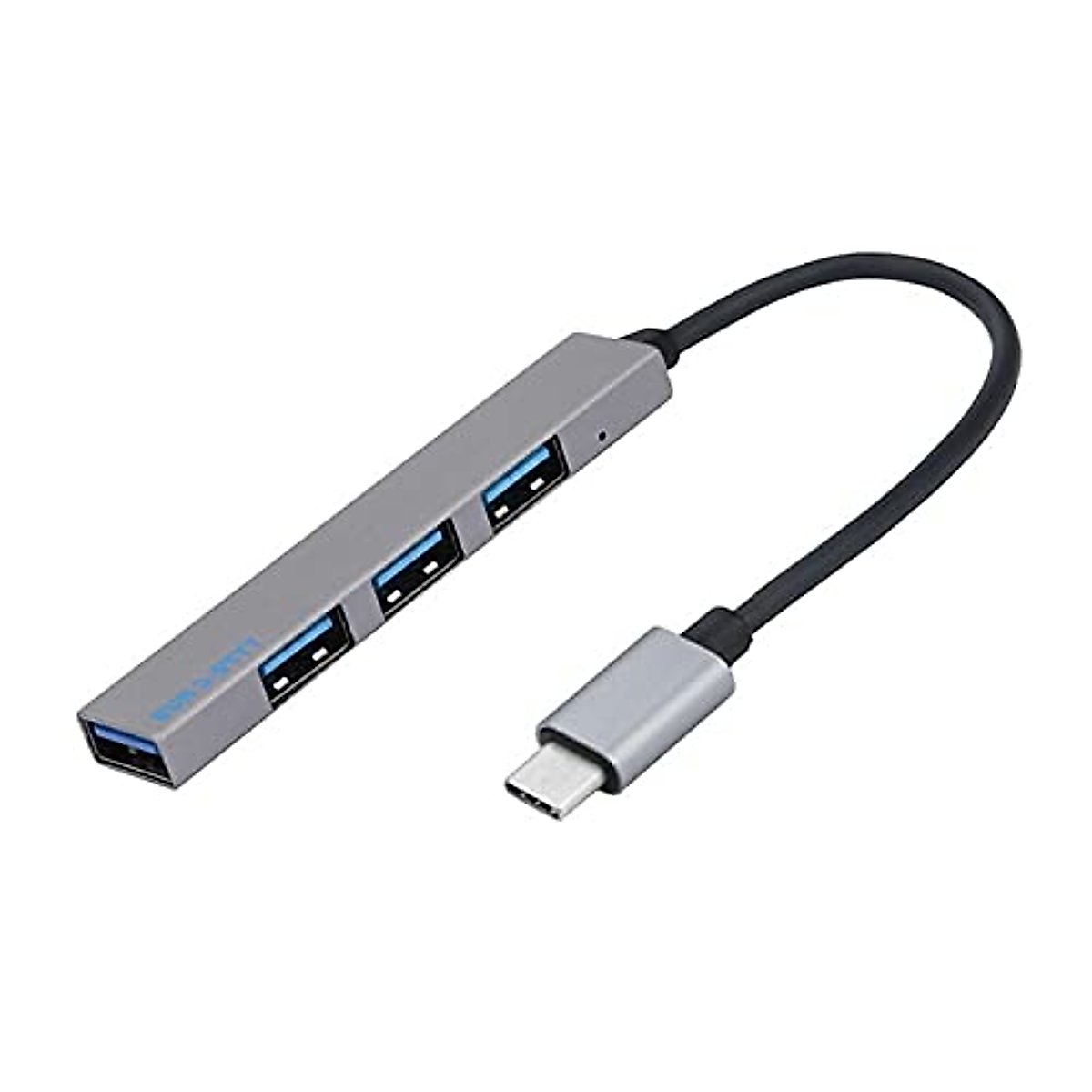 SHYPT Type-C to 4 USB Hub Expander Thin Mini Portable 4-Port USB 2.0 Hub USB Power Interface Laptop Tablet Comput