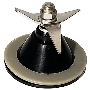 Blendin Blade and Gasket, Compatible with Hamilton Beach Commercial Blenders, Replaces 908, 909, 990035700, 990079500 Black