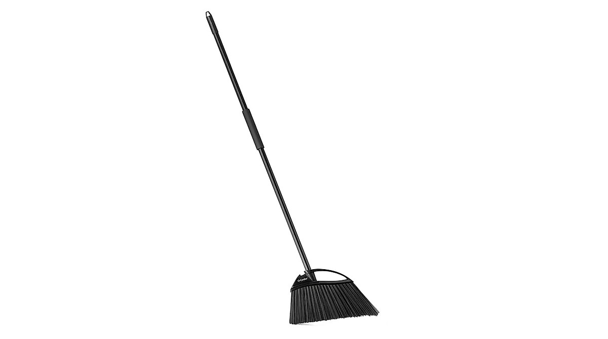 O-Cedar Angle Broom - Ultimate Outdoor Sweeping Tool